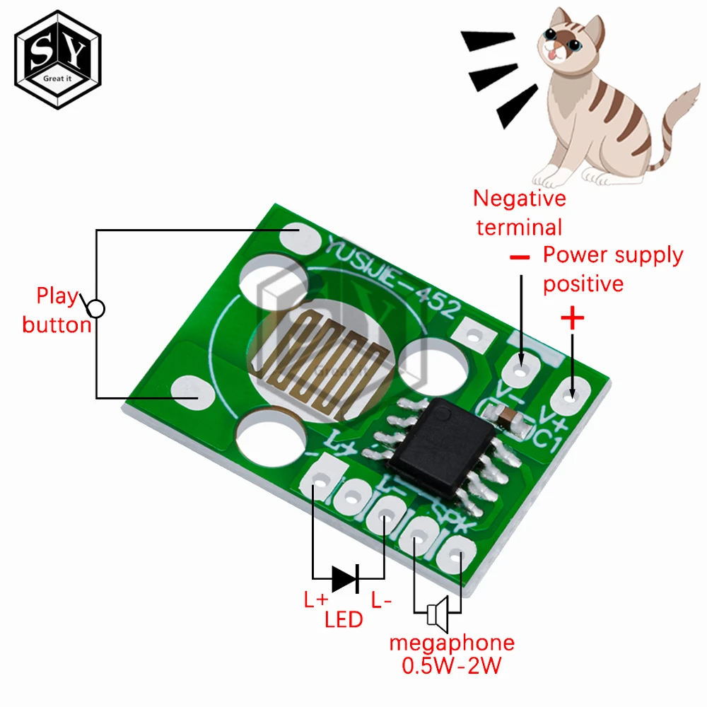 1pcs-5pcs-Sound-Module-Trigger-cat-Animals-Barking-Music-Chip-3V-4-5V ...