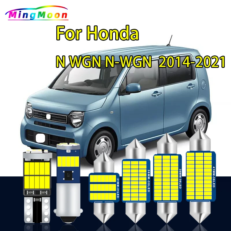 7Pcs Canbus For Honda N WGN N-WGN NWGN 2014 2015 2016 2017 2018 2019 ...