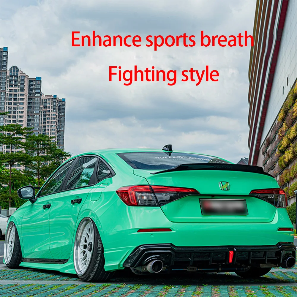 For Honda 2021 2022 Civic 11th Gen FE1 YOFER Spoiler Front, 40% OFF