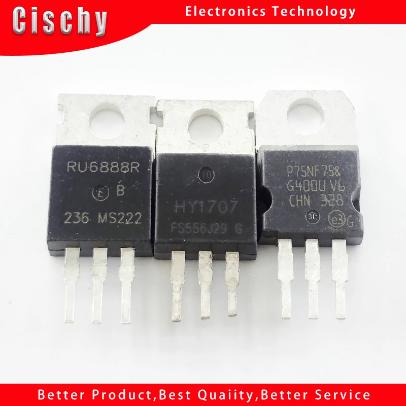 1pcs-RU6888R-RU6888-HY1707-HY1707P-2SK3435-K3435-STP80NF70-P80NF70 ...