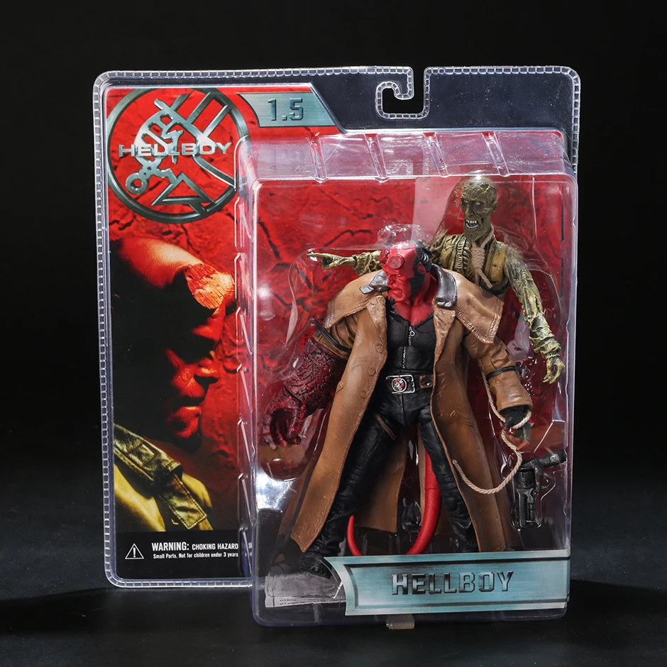 Hellboy Trench Coat Variant Mezco Toys Action Figure Model Doll Toy ...