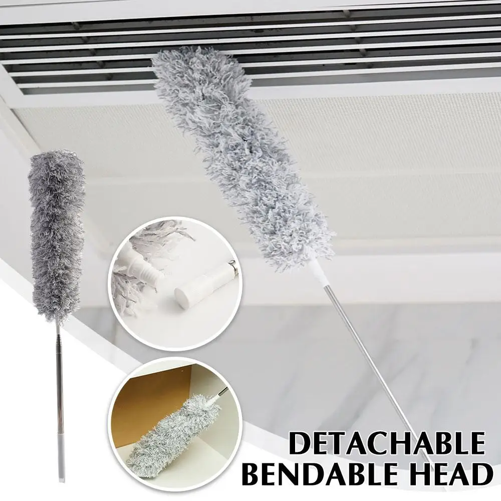 Extendable-Feather-Duster-Telescopic-Microfiber-Duster-Handle-Washable ...