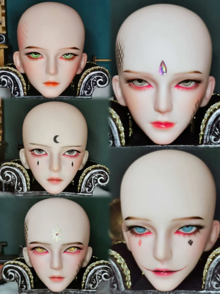 Customized Male BJD dolls 60cm DIY Plastic doll 24 joints ball joint ...