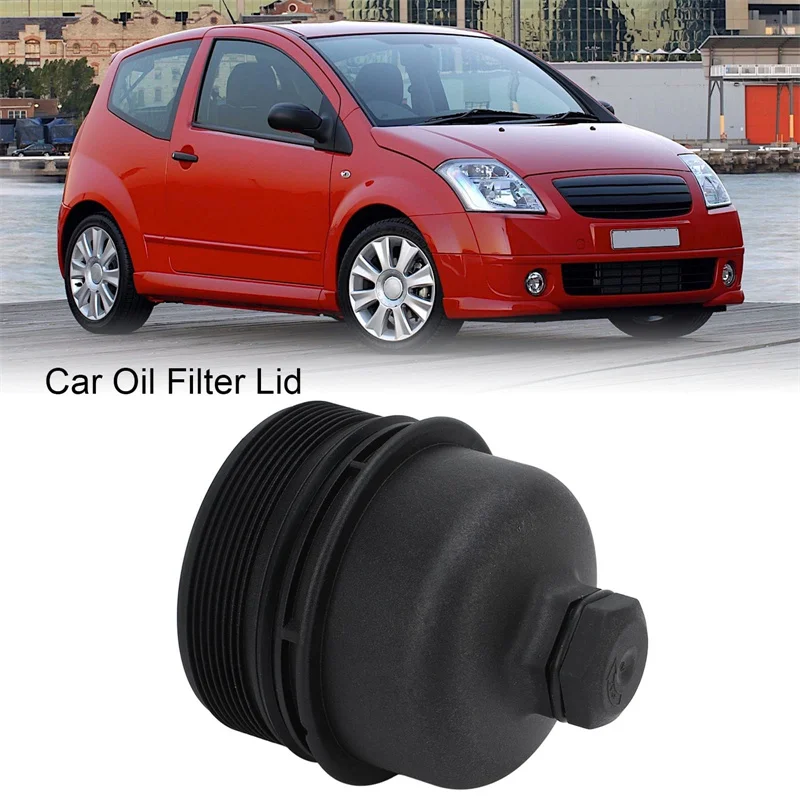 Car Oil Filter Lid Housing Top Cover Cap For Citroen C2 C3 C4 For Ford ...