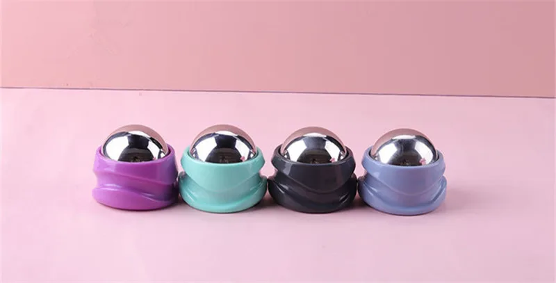 52mm Noir-Stainless Steel Massage Ball Foot Massager Muscle Machine ...