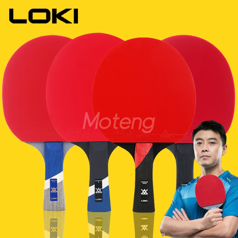 LOKI-E9-Star-Carbon-Table-Tennis-Racket-7-6-5-Ping-Pong-Bat-Paddle ...
