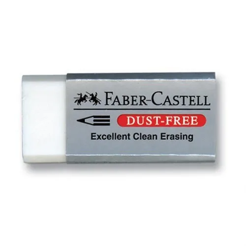 Goma de borrar faber castell, sin polvo, 187120|Borrador| - AliExpress