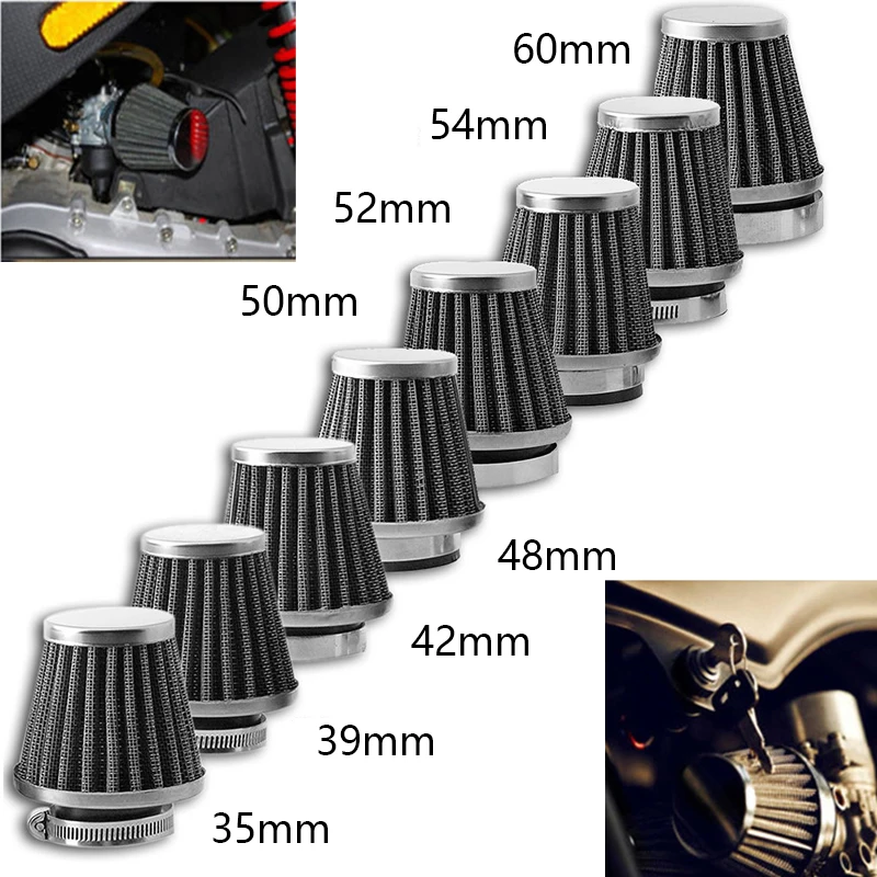 Universal-Car-Motorcycle-Air-Filter-Car-Motorbike-Intake-High-Flow ...