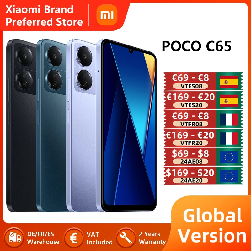 Global-Version-POCO-C65-8GB-256GB-MTK-Helio-G85-Octa-Core-6-74-90Hz-HD ...