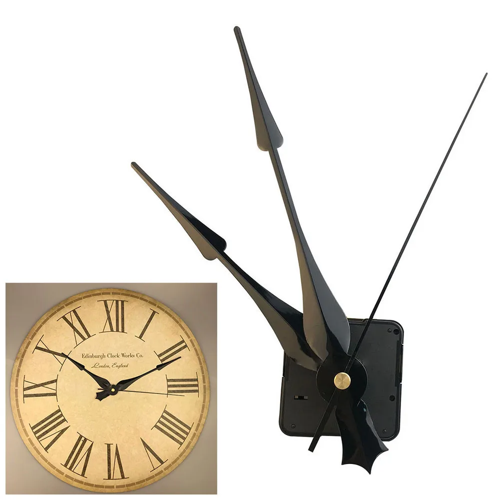 DIY-Silent-Large-Wall-Quartz-Clock-Movement-Mechanism-Hands-Repair-Tool ...