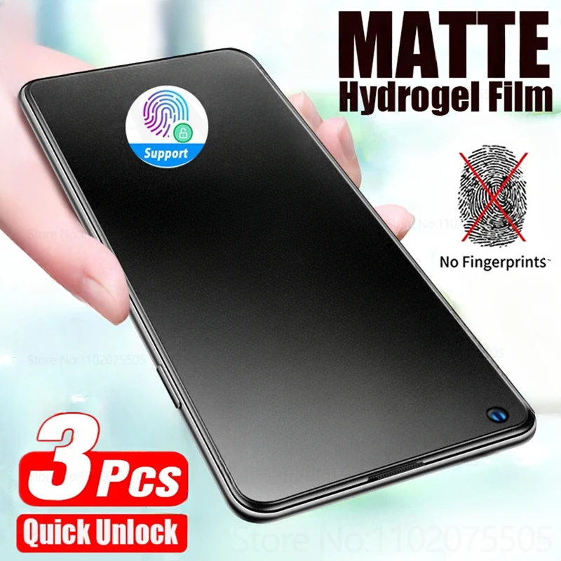 2-3Pcs-Matte-Screen-Protectors-For-Samsung-A15-A55-A35-A73-5G-Hydrogel ...