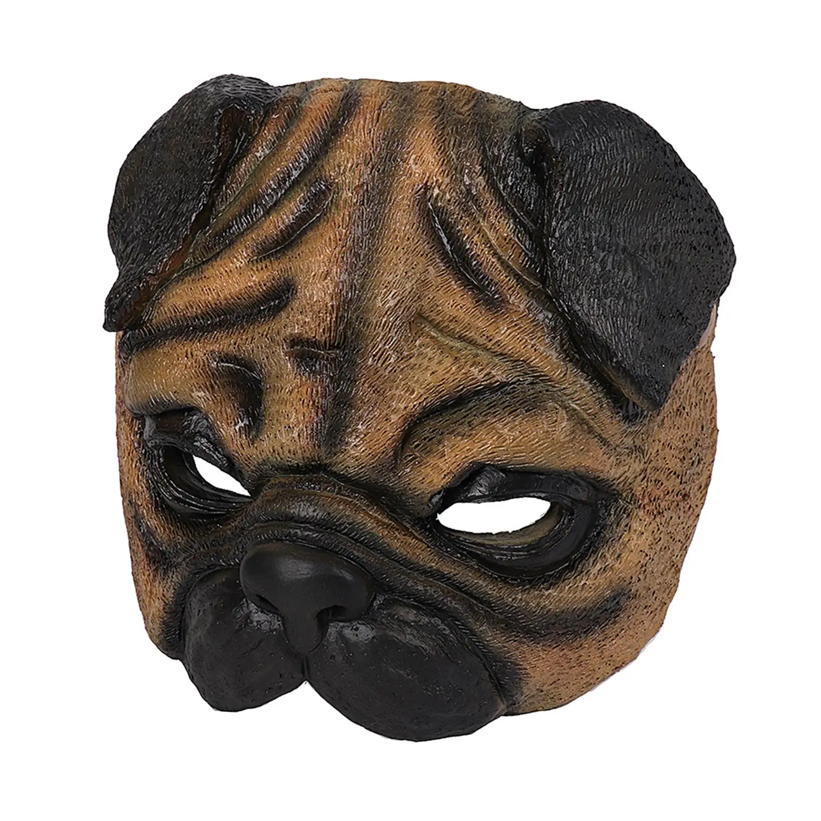 Masquerade Mask Cosplay Fancy Dress Pug Mask for Party Night Club ...
