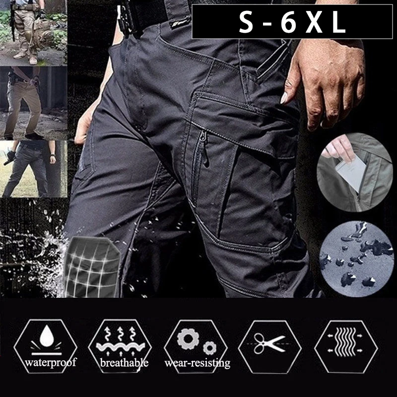 Tactical-Cargo-Pants-Men-Combat-Trousers-Army-Military-Pants-Multiple ...