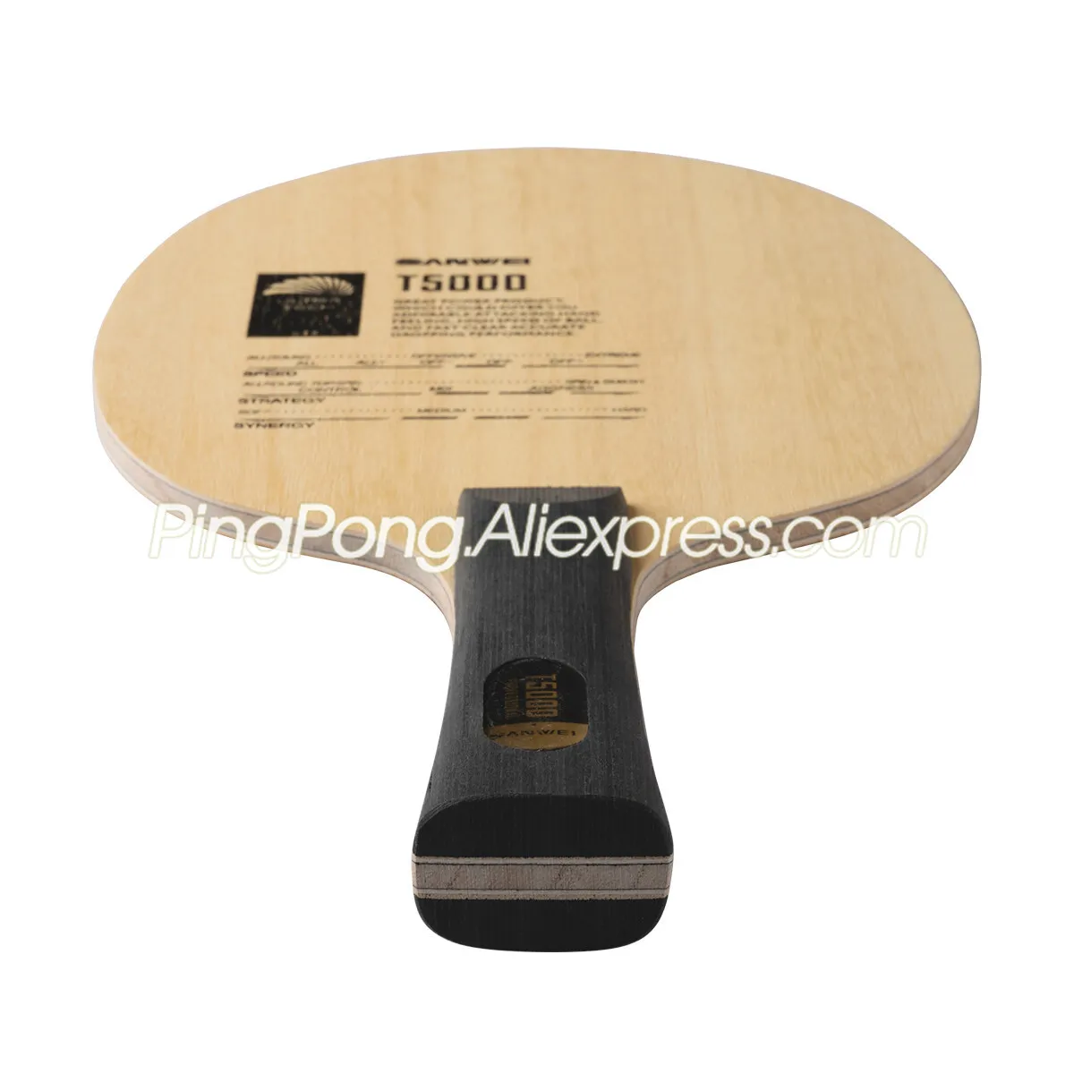 Original-SANWEI-T5000-CARBON-Table-Tennis-Blade-5-2-Carbon-T-5000 ...