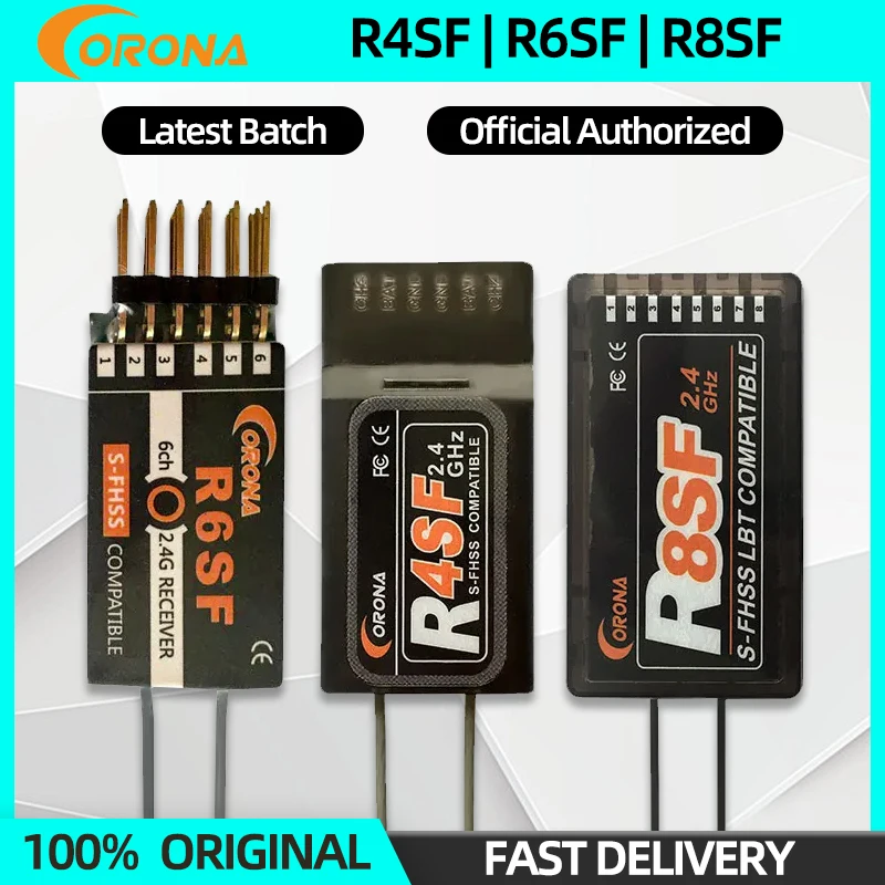 Corona-2-4G-R4SF-R6SF-R8SF-C4SF-HV-Receiver-2-4GHz-4CH-6CH-8CH-RX ...