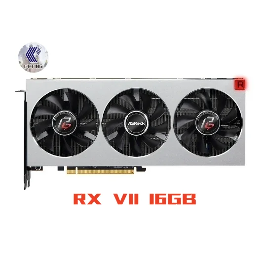 ใช้ ASROCK Radeon VII 16GB AMD Desktop PC แผนที่เกม| | - AliExpress