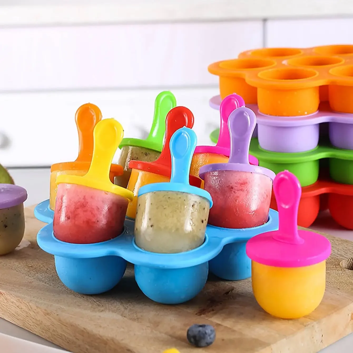 1pc-Mini-Ice-Pops-Mold-Ice-Cream-Ball-Lolly-Maker-Silicone-7-Holes ...