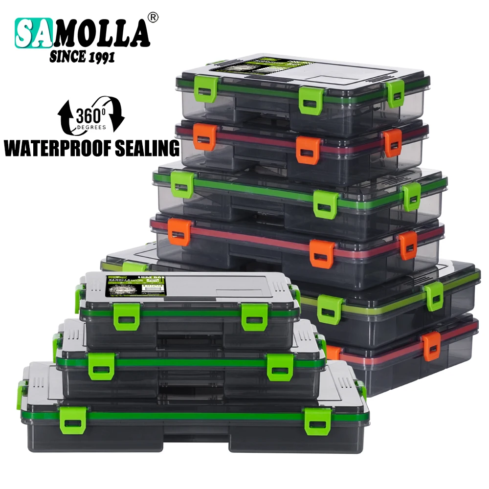 SAMOLLA Fishing Tackle Waterproof Box Lure Storage - Fishing Place
