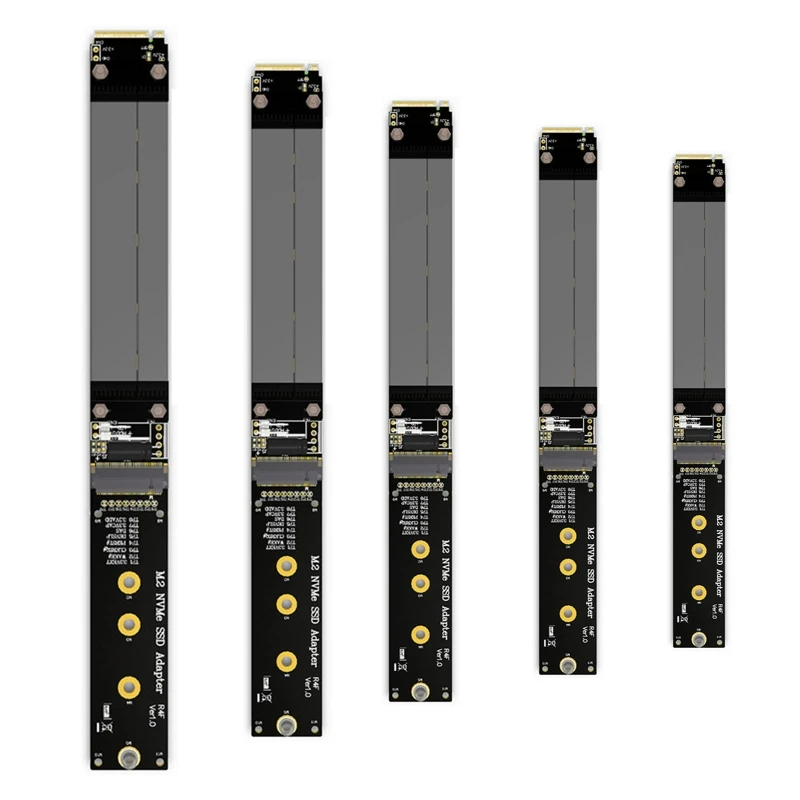 M2 for M Key to PCI-Express 3.0 X4 PCIE Extender for M.2 for NVMe SSD ...