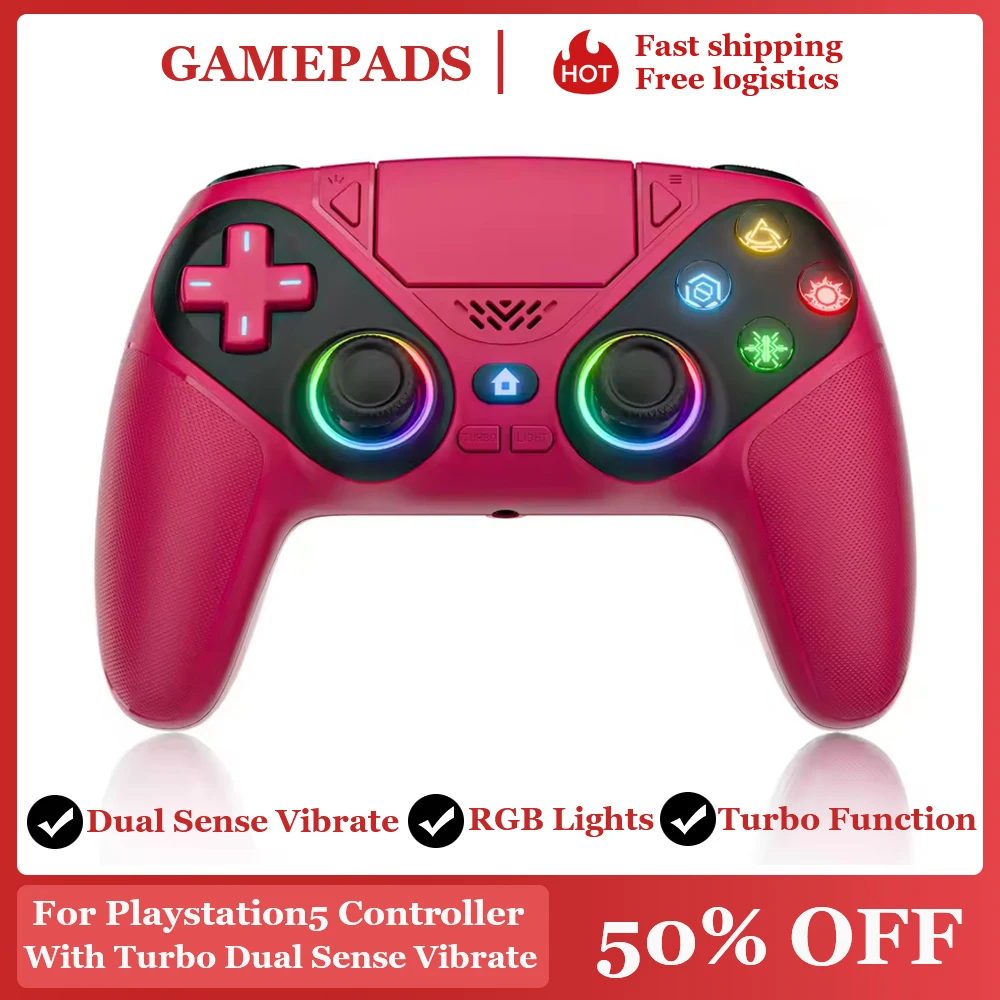 Wireless Gaming Controller compatible For Ps5/Ps5 Pro/Pc With Hall ...