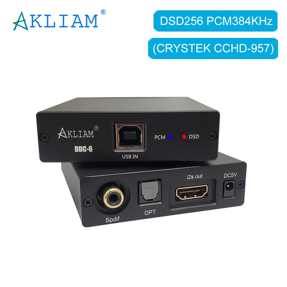 AkLIAM-DDC-6-CCHD957-Digital-Interface-Sound-Card-Xmos-DSD256-PCM ...
