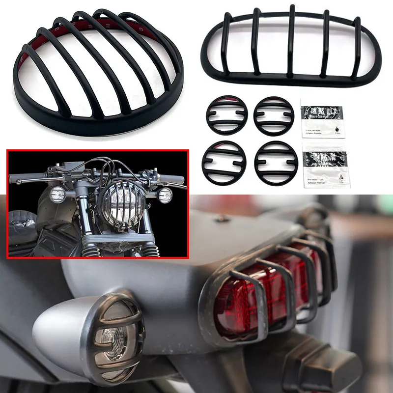 Motorcycle-Headlight-Grill-Cover-Fit-For-HONDA-Rebel-CMX1100-CMX500 ...