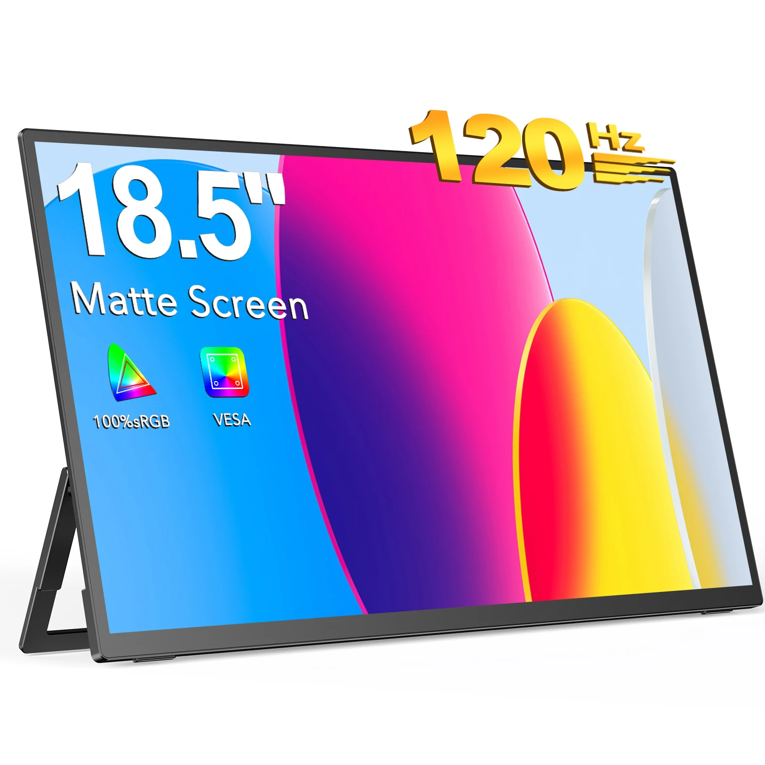 NOVO EVICIV 120Hz 18.5 polegada Ultra Fino 1080P Monitor Portátil HDR ...