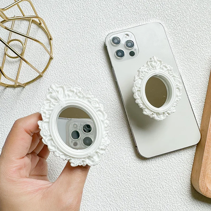 New Lace Mirror Acrylic Universal Phone Holder Griptok For iPhone ...