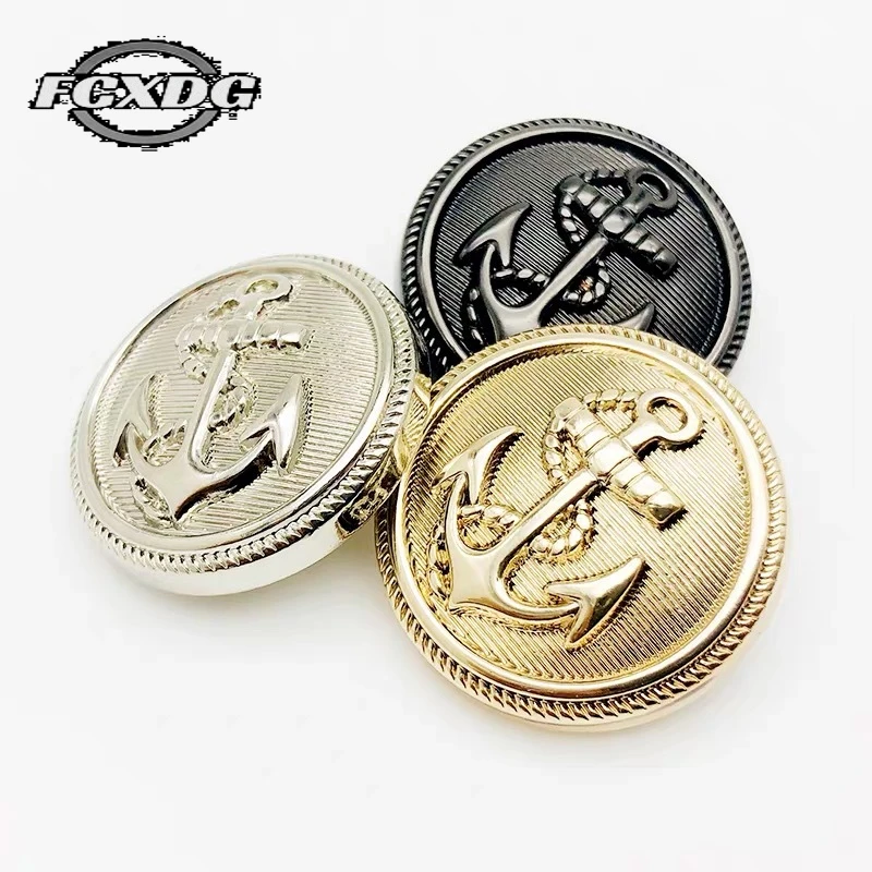 Botones de costura de ropa con diseño de ancla Vintage, 10 piezas, 15 ...