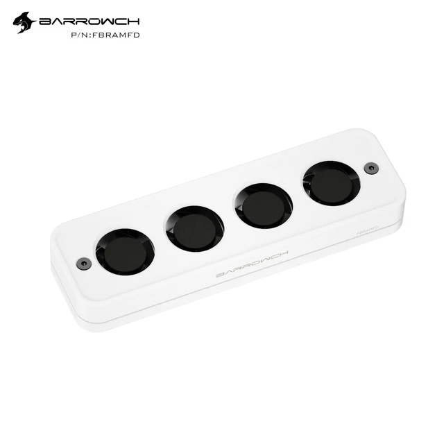 Barrowch 4PCS DDR5 RAM Radiator Fan Air Cooled Heat Radiation For PC ...