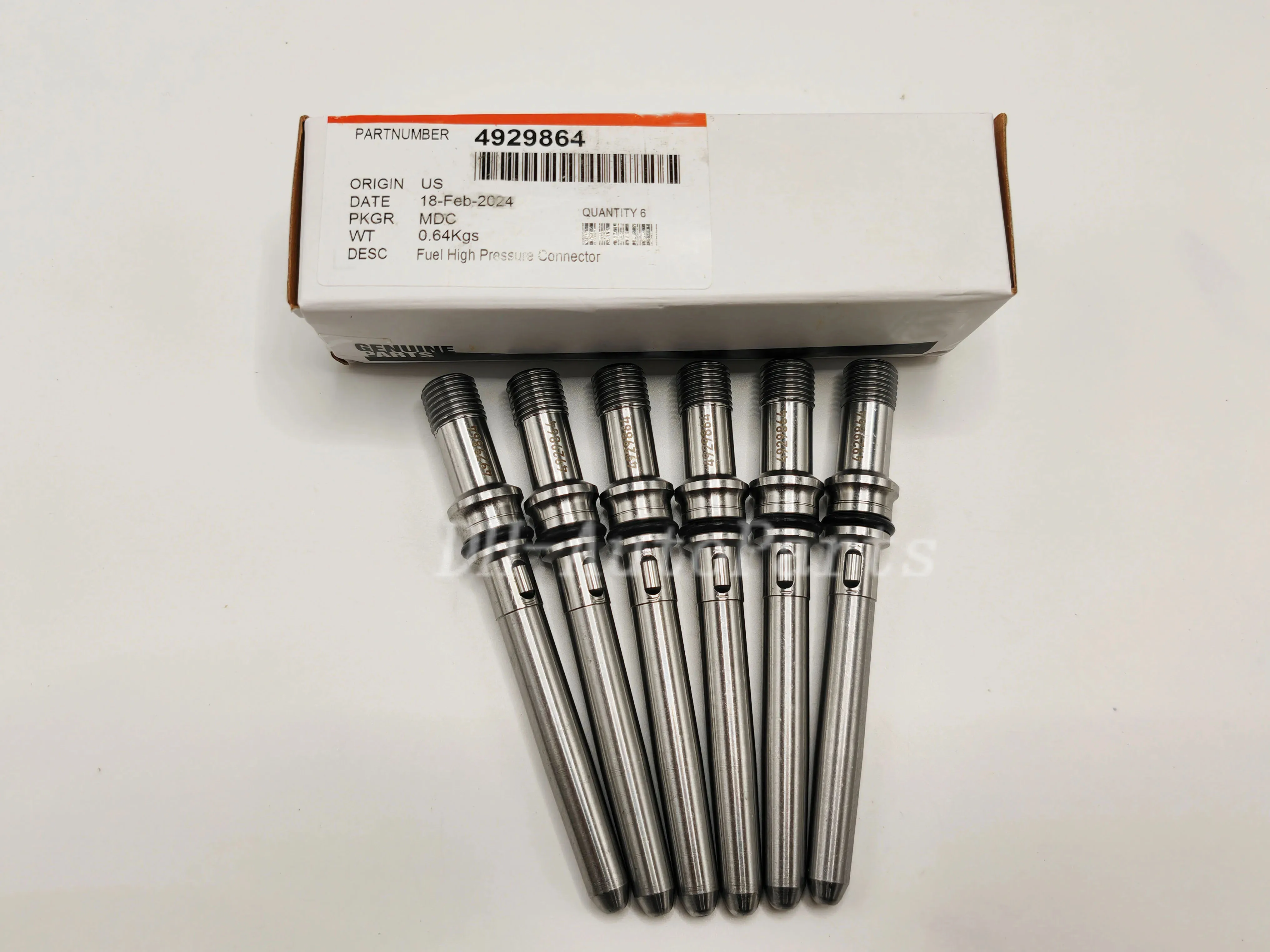 6Pcs-Injector-Connection-Pipe-4929864-4931173-4928589-For-Dodge ...