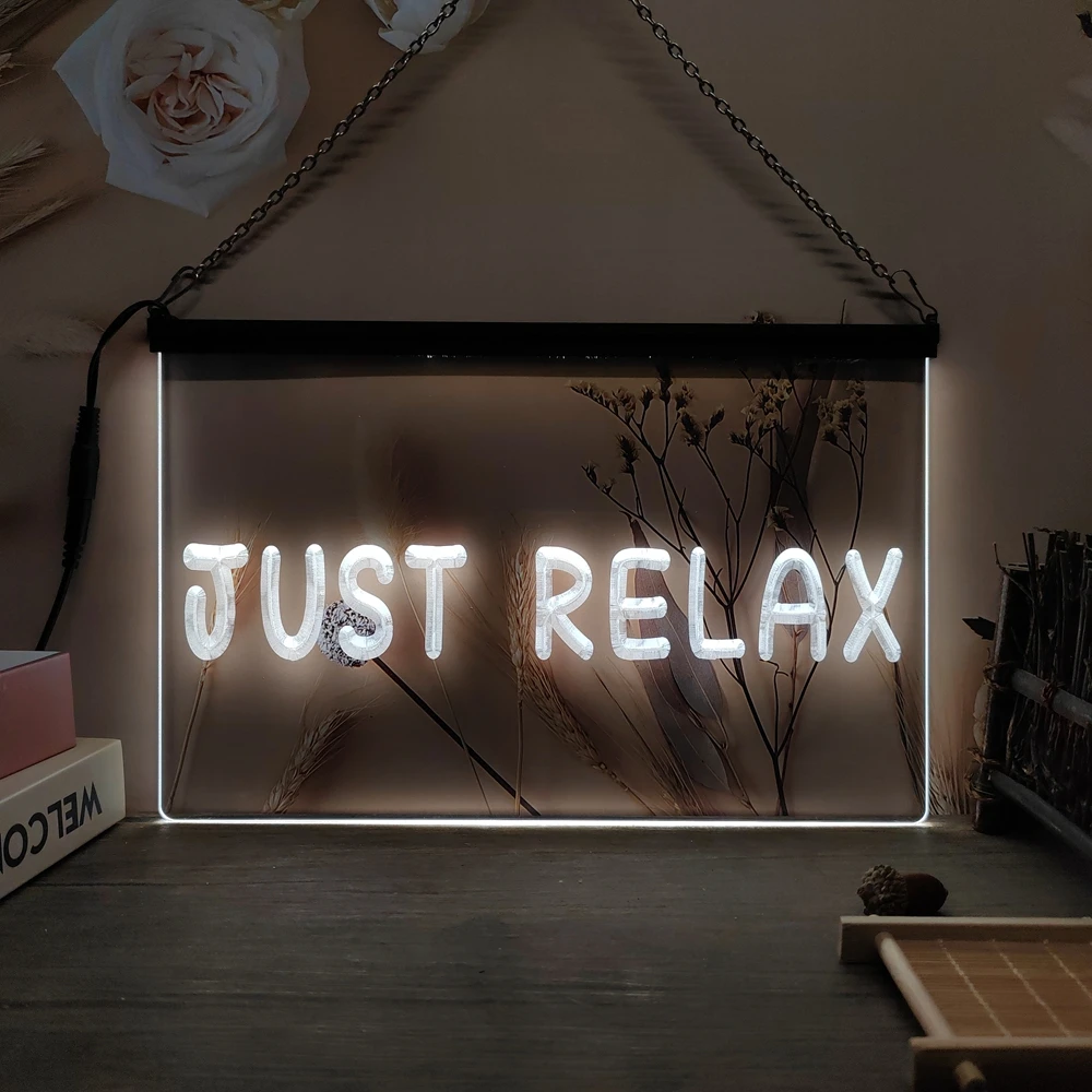 Just-Relax-LED-Neon-Sign-3D-Carving-Wall-Art-for-Home-Room-Bedroom ...