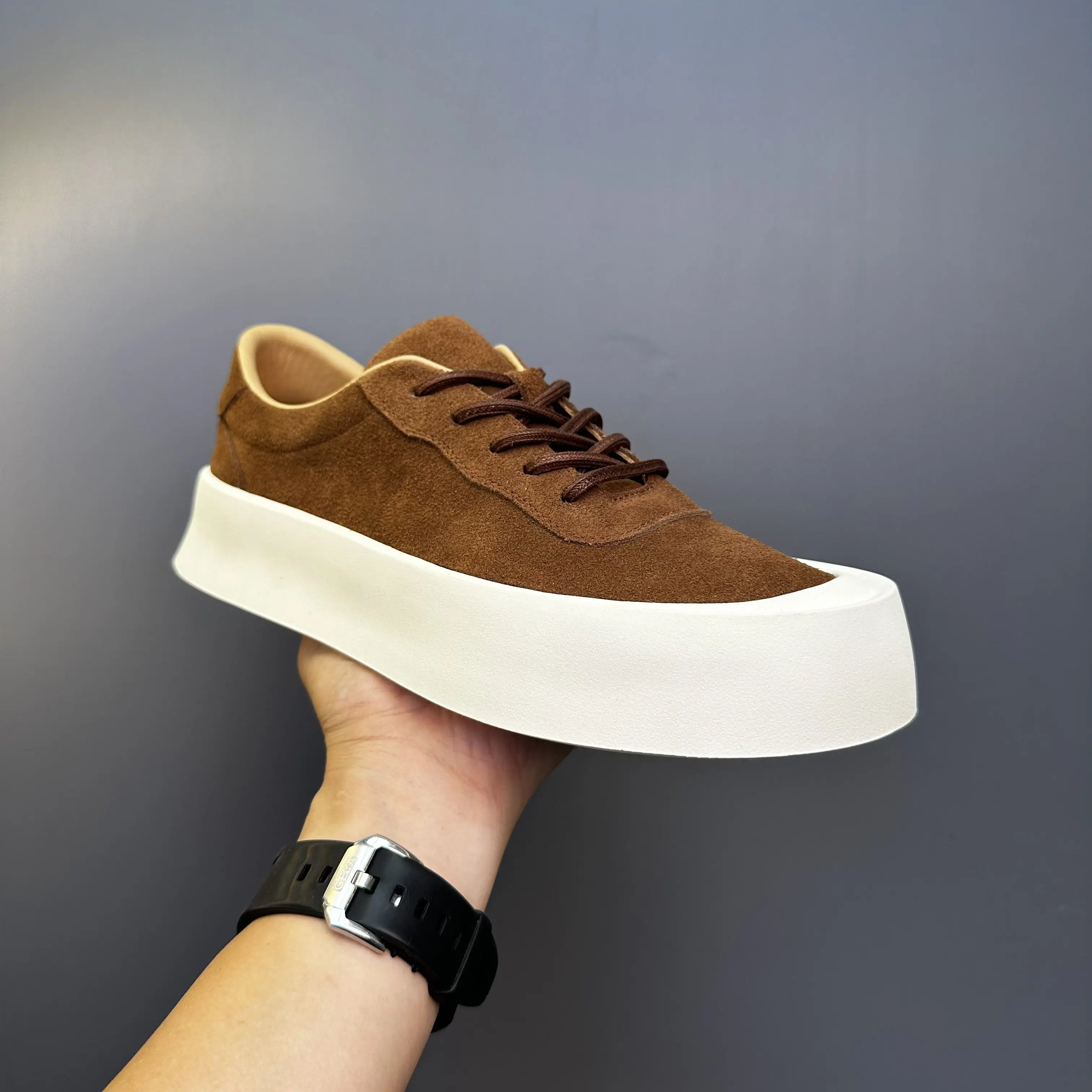 Spring-Summer-New-Men-s-Board-Shoes-Thick-Sole-Genuine-Leather-Trendy ...