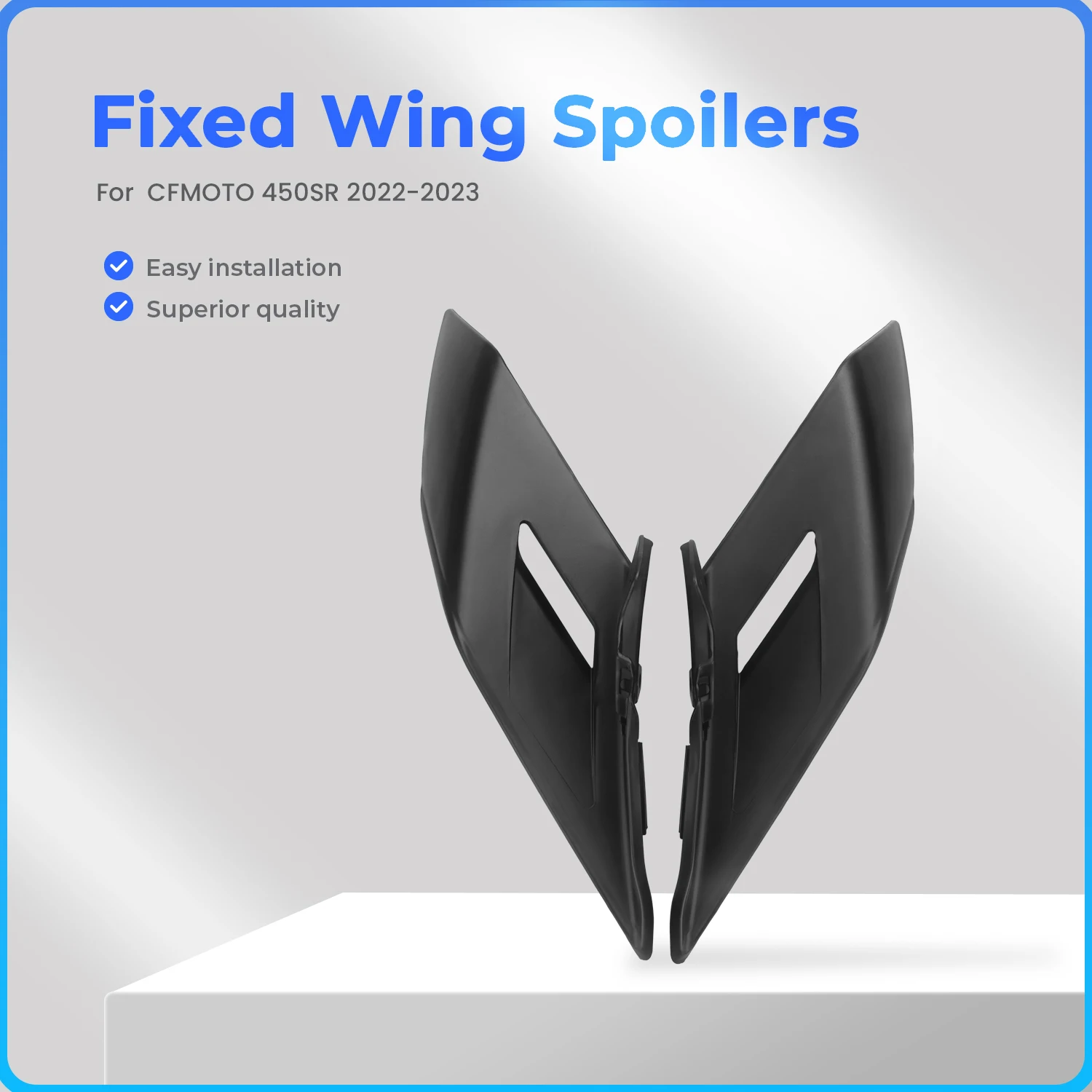 Motorcycle-Front-Side-Spoiler-Winglet-Fairing-Racing-Wing-Kit-For ...