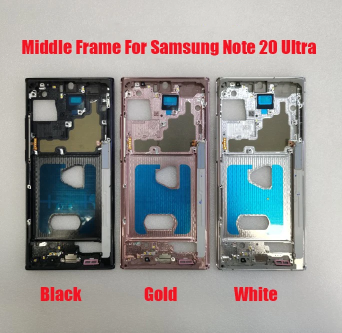 Middle-Frame-Bezel-For-Samsung-Galaxy-Note-20-Ultra-Repair-Parts-LCD ...