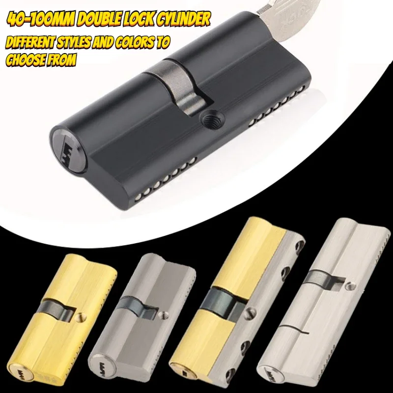 40-100MM-Lock-CylinderAll-Copper-Door-Lock-Cores-At-The-Entrance-Indoor ...