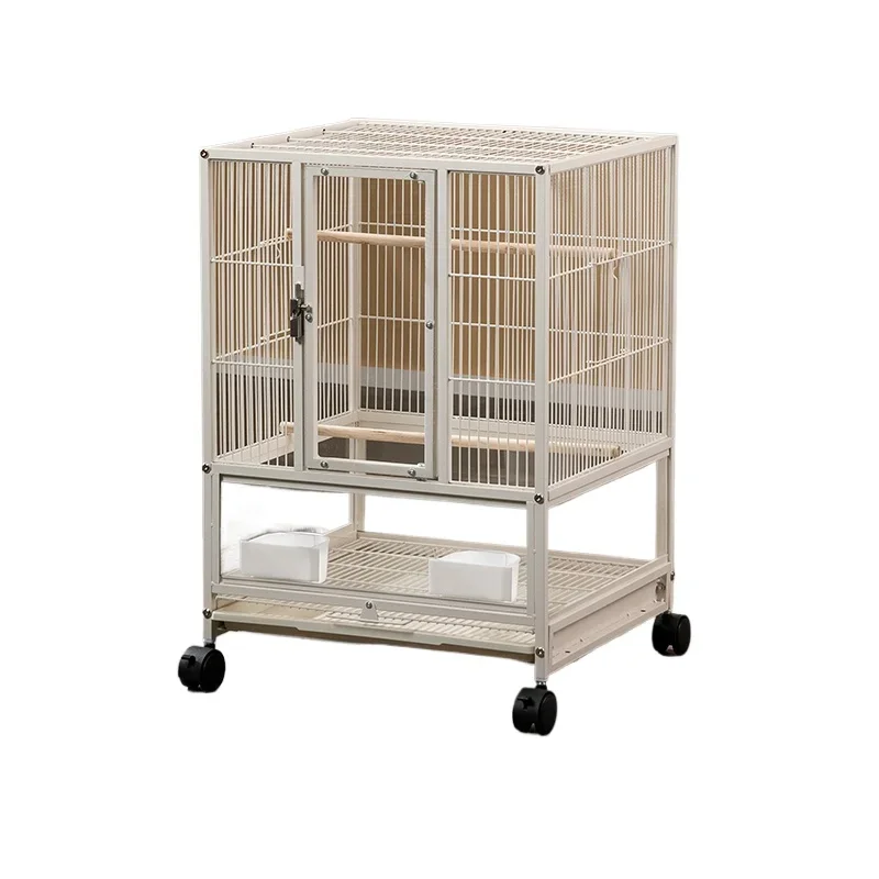 High-end-parrot-bird-cage-large-household-cage-special-luxury-villa-for ...