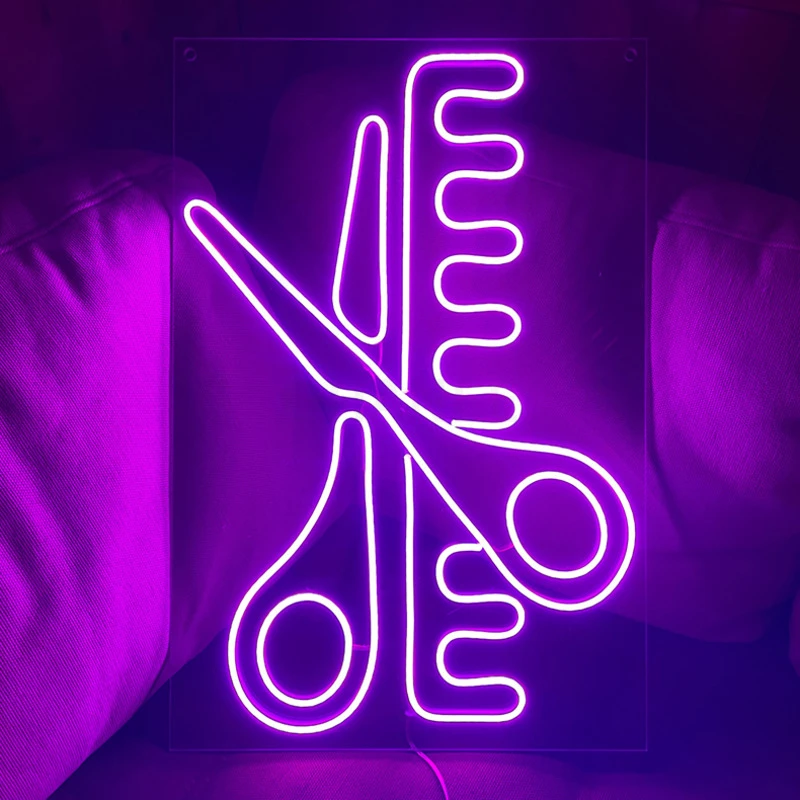 Led-Barber-Shop-neon-sign-Cool-Scissors-Neon-Lights-for-Hair-Beauty ...