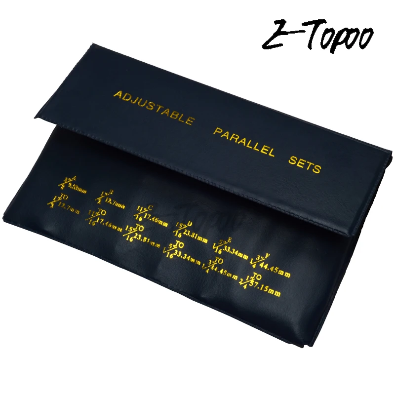 6Pcs-3-8-To-2-1-4-Inch-Adjustable-Parallel-Block-Set-Precision-Steel ...