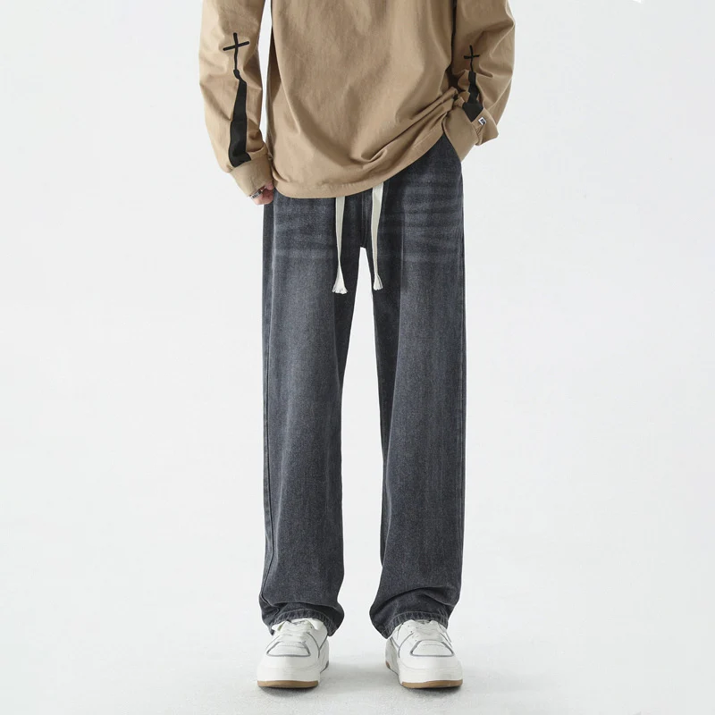 TFETTERS-Brand-Jeans-for-Men-2024-New-Spring-Casual-Loose-Straight ...