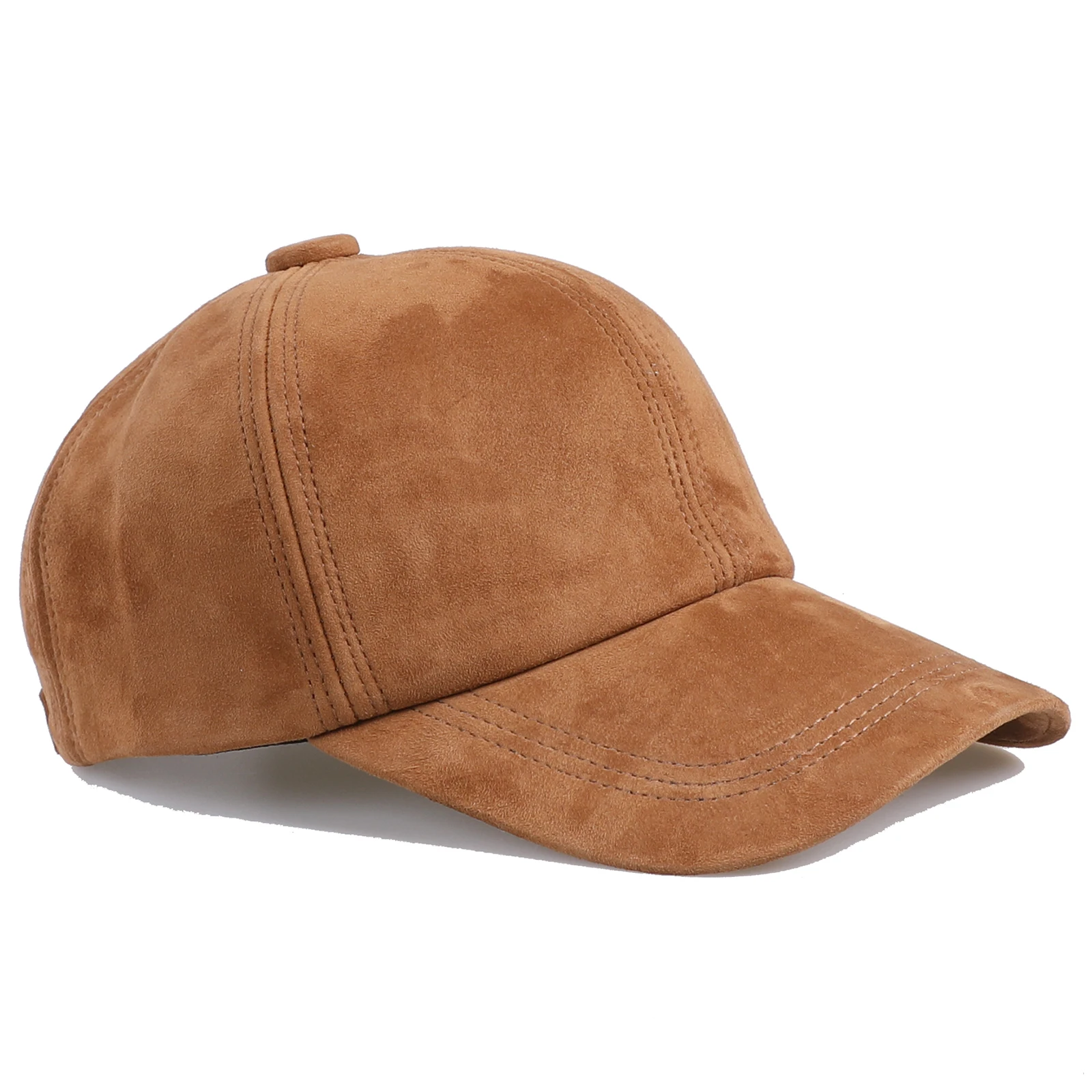 BOONJOVIA-Unisex-Genuine-Suede-Leather-Baseball-Caps-for-Mens-Womens ...