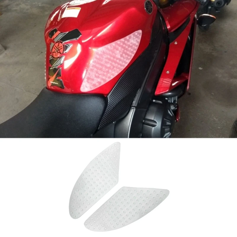 Universal Motorcycle Fuel Tank Sticker Non Slip Fuel Tank Pad Side ...