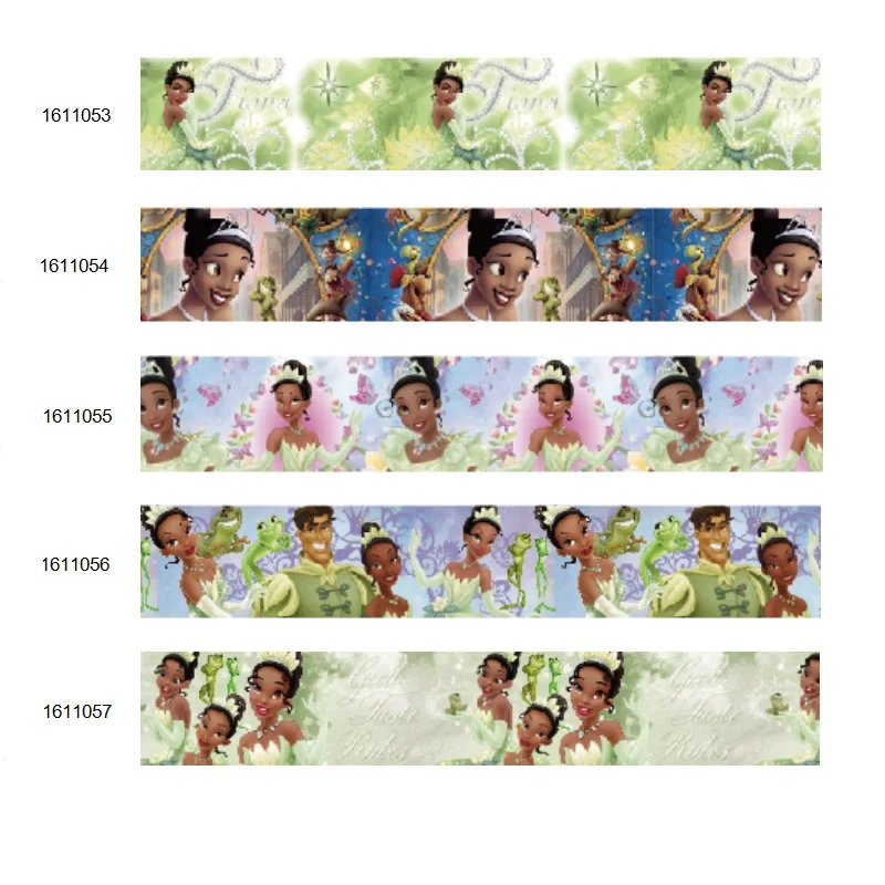 Disney-5Yards-Tiana-Princess-Character-Grosgrain-Ribbon-25MM-38MM-1-1-5 ...