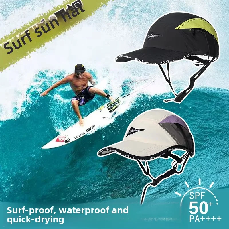 Retro American sports surfing cap Professional grade sunscreen Outdoor ...