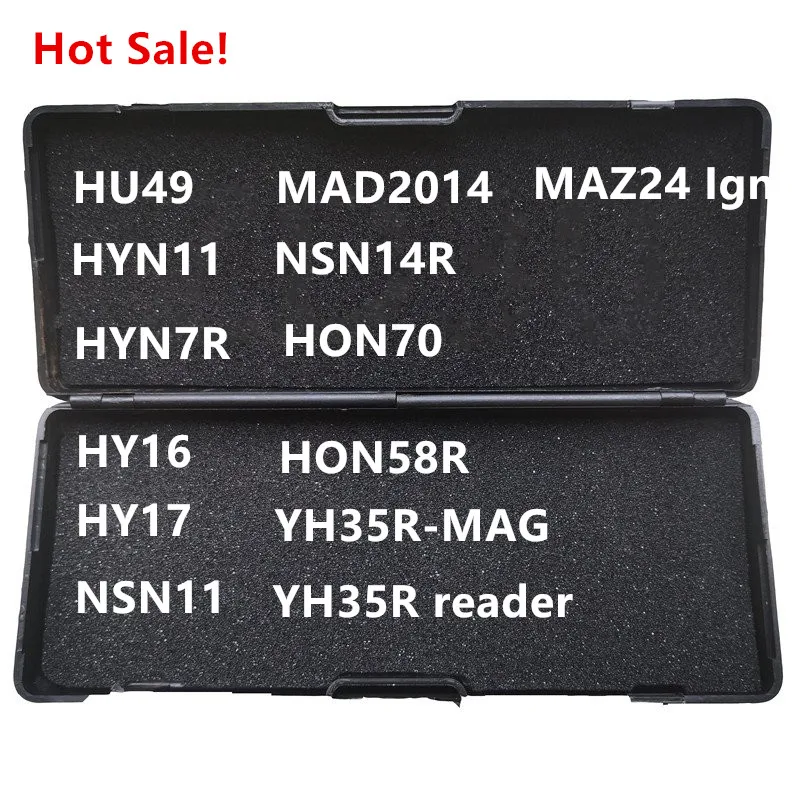 Lishi 2 in 1 2in1 Tool HU49 HYN11 HYN7R HY16 HY17 NSN11 MAZ2014 NSN14R ...