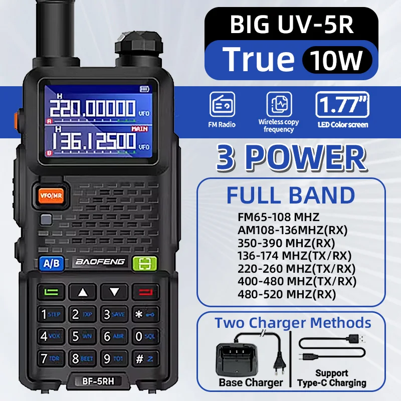 Baofeng-UV-5RH-Pro-Max-10W-walkie-talkie-six-band-wireless-copy ...