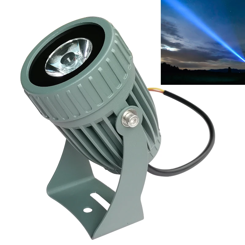 Outdoor LED Spotlight Waterproof IP65 Wall Lamp Narrow Beam Angle LED ...