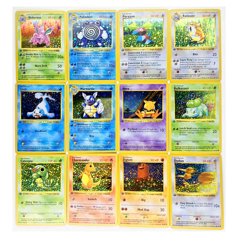 Original Pokemon Cards List Of 150