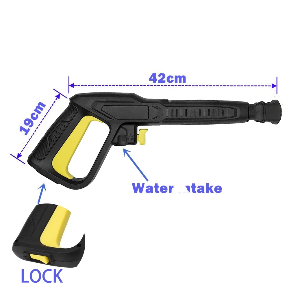 Pistolet nettoyeur haute pression pour Karcher K2,K3,K4,K5,K6,K7,livres de lavage de voiture ...