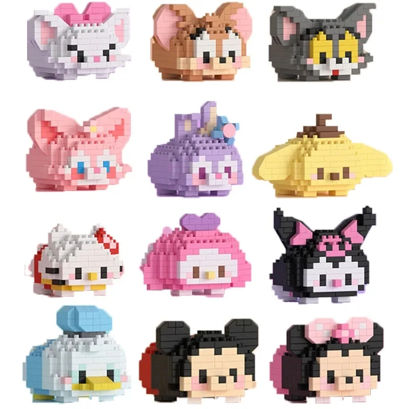 Disney-Sanrio-Mini-Building-Blocks-Anime-Figure-Diamond-Bricks-Mickey ...